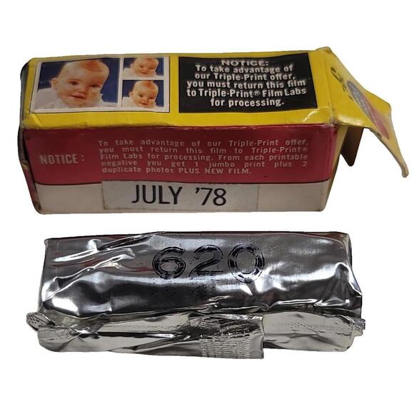 Cameras, Photo & Video | Vintage Tripleprint 62 Color Film Roll Box Exp ...